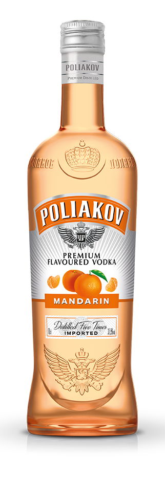 POLIAKOV MANDARIN VODKA 70CL – The Beach Shop