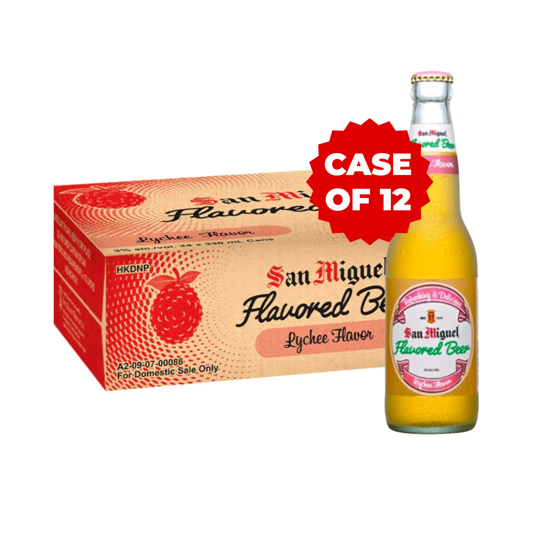 SAN MIG LYCHEE BEER BTL (12X33CL) – The Beach Shop