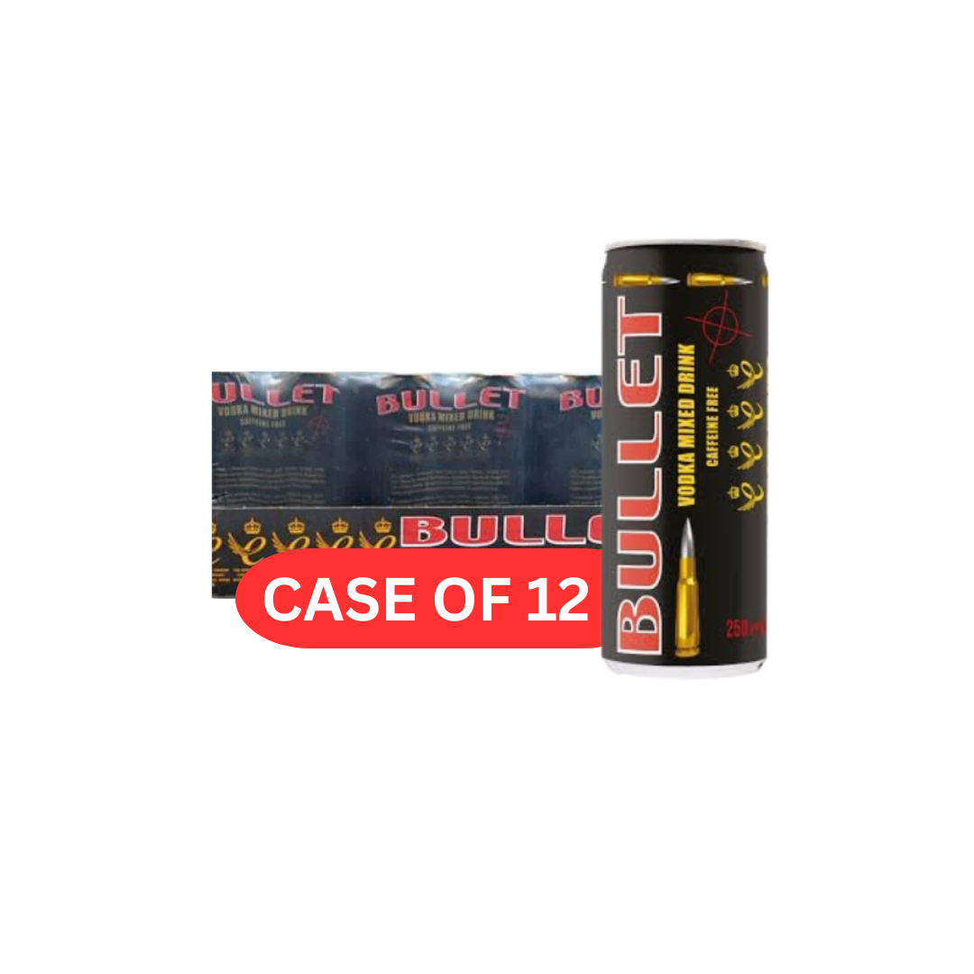 BULLET VODKA ENERGY DRINK (12X25CL) – The Beach Shop